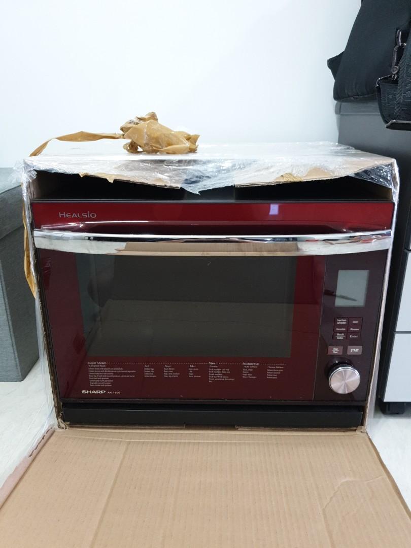 SHARP Microwave Ovens 31 L Red Healsio Water Oven Buy SHARP Microwave ...