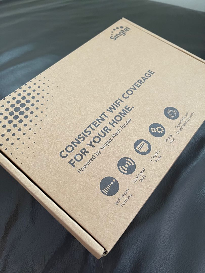 SINGTEL MESH ROUTER - BRAND NEW, Computers & Tech, Parts & Accessories ...