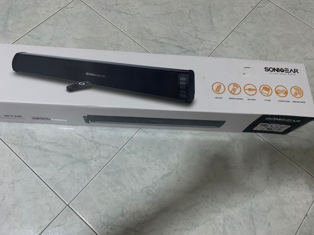Sonic bar, Audio, Soundbars, Speakers & Amplifiers on Carousell