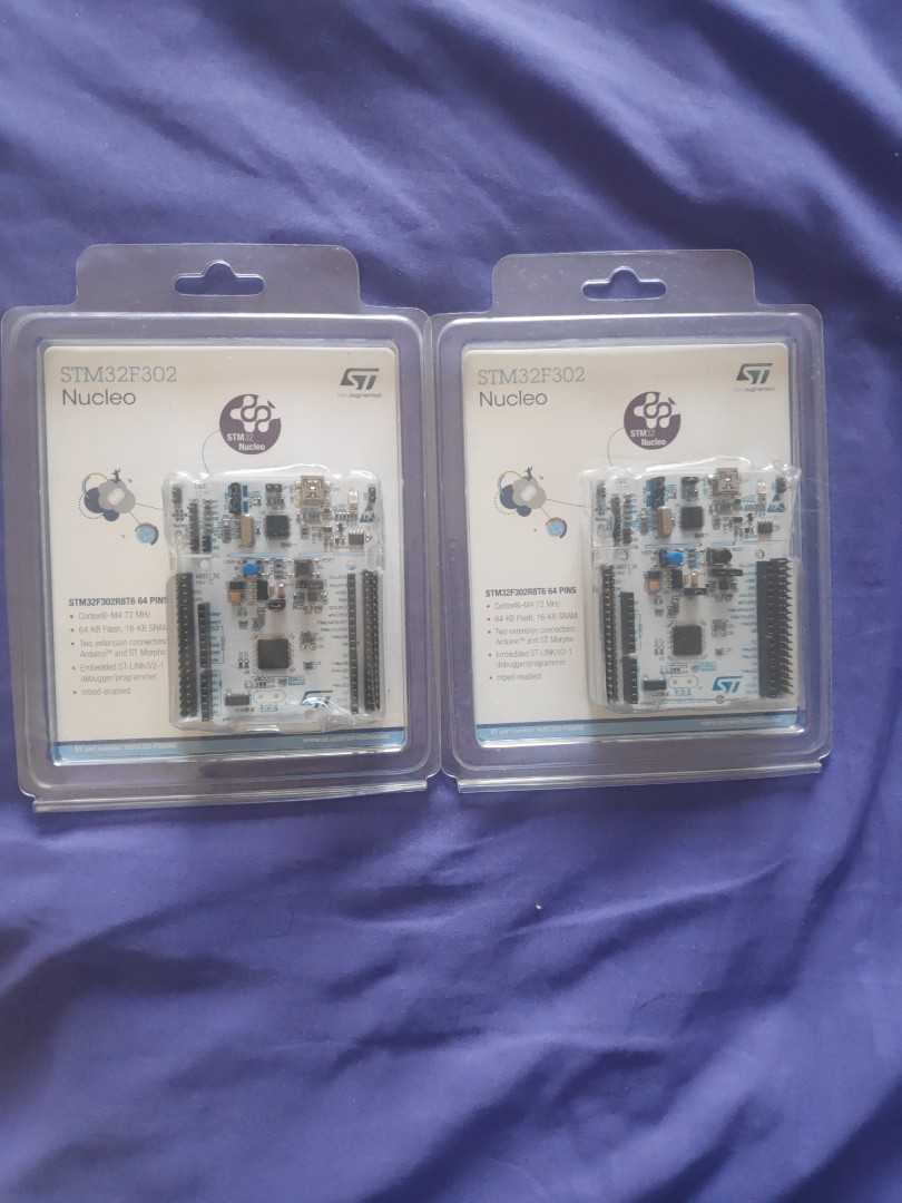 STM32F302 Nucleo Microcontroller Arduino, Computers & Tech, Parts ...