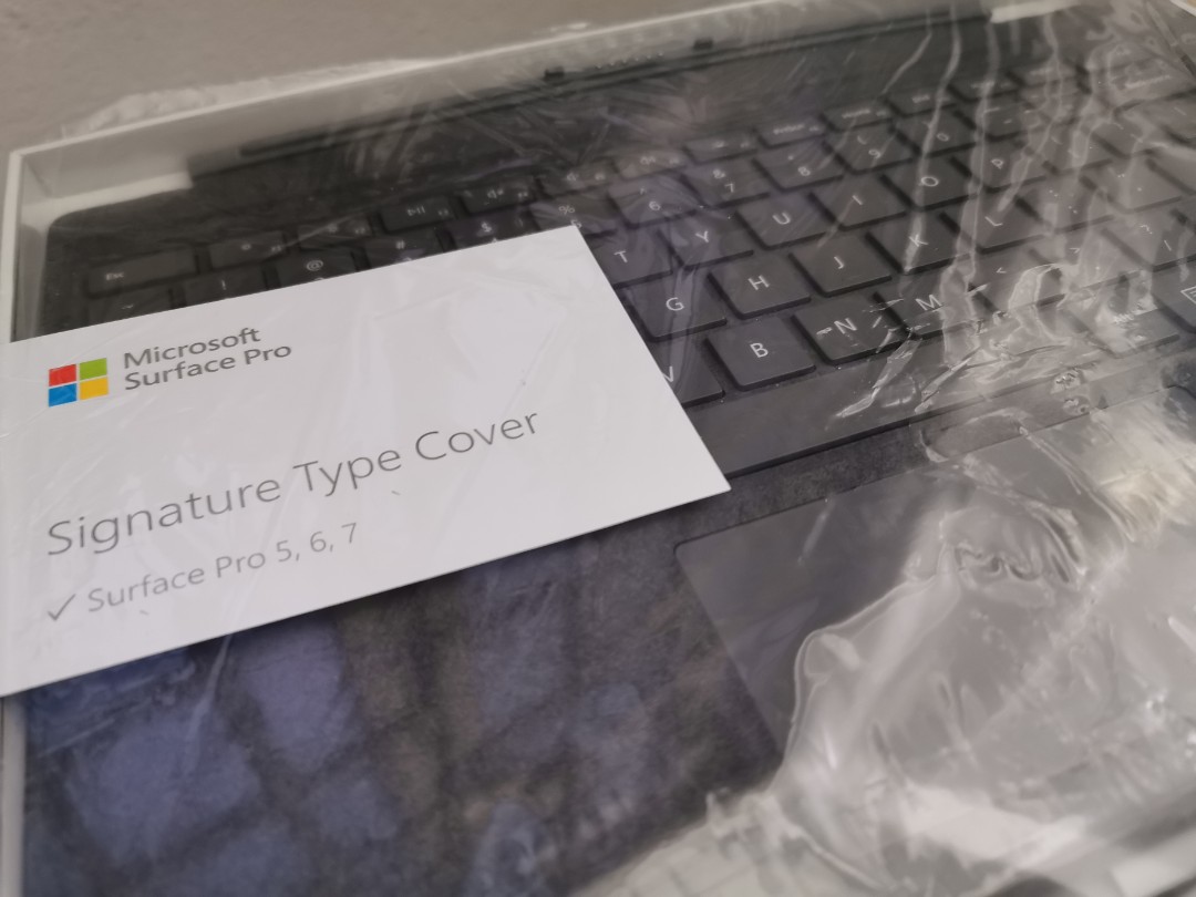 Surface Pro Signature Type Cover - Platinum, Electronics, Computer ...
