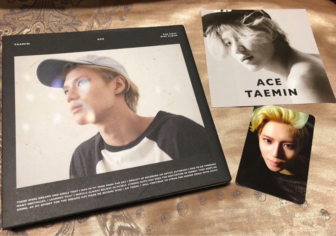 Taemin Album Merch Shinee Poster (Kpop), Hobbies & Toys, Collectibles ...