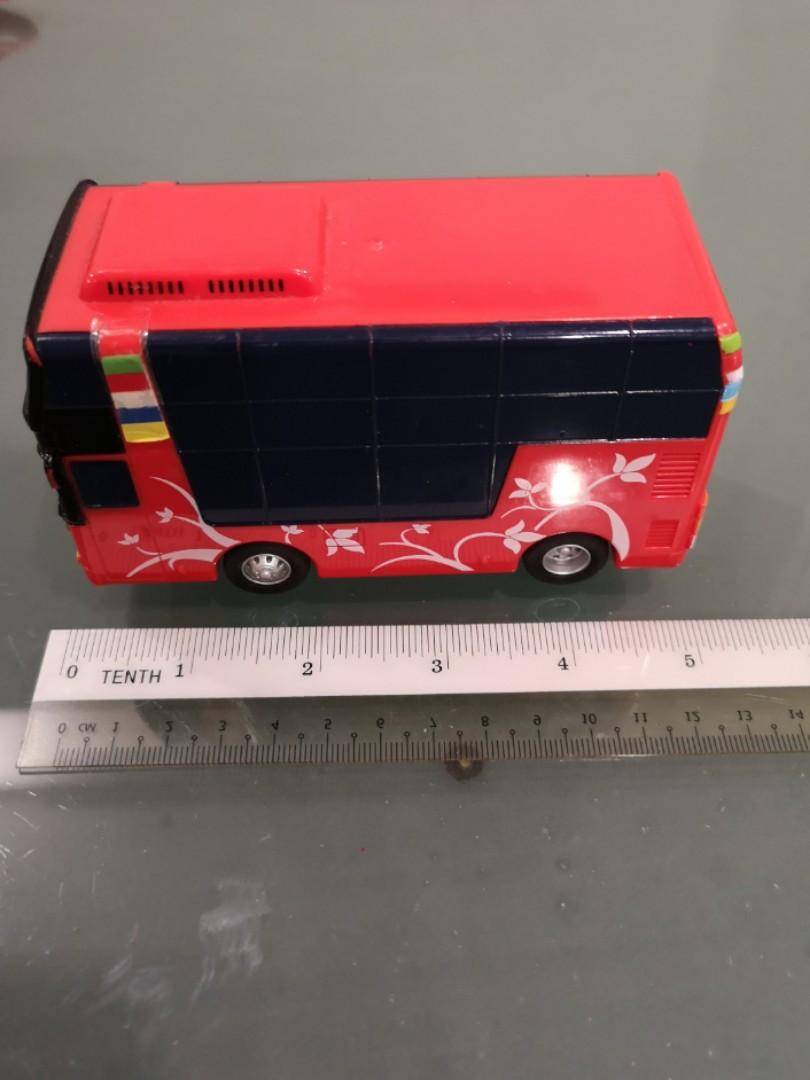 Tayo bus with pull back action, Hobbies & Toys, Toys & Games on Carousell