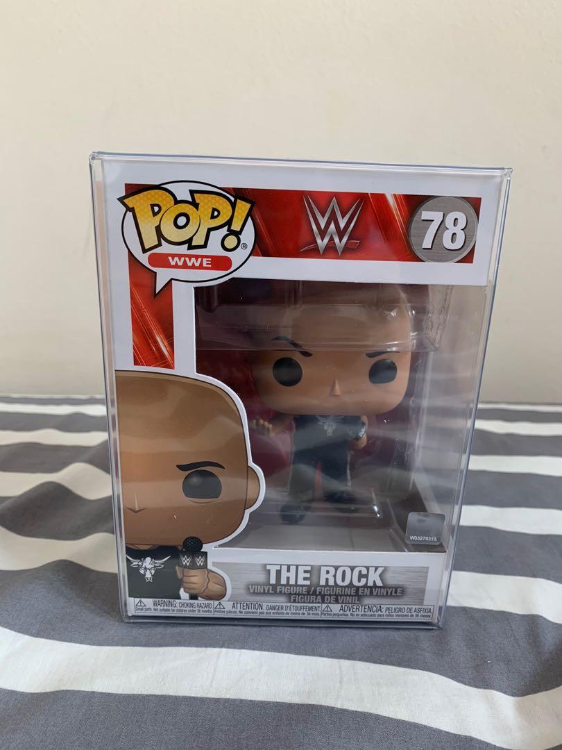 The Rock Funko pop, Hobbies & Toys, Toys & Games on Carousell