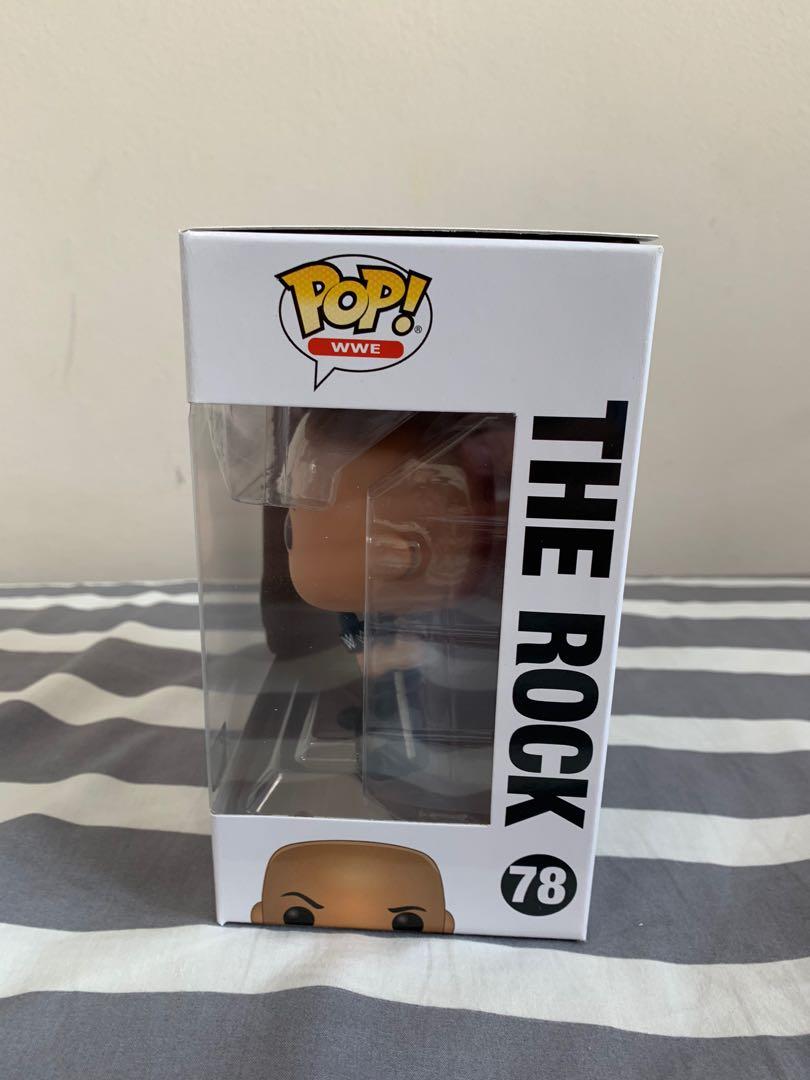The Rock Funko pop, Hobbies & Toys, Toys & Games on Carousell