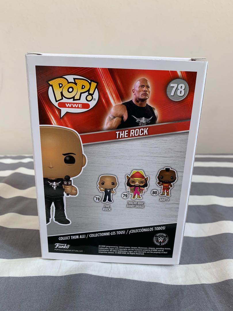 The Rock Funko pop, Hobbies & Toys, Toys & Games on Carousell