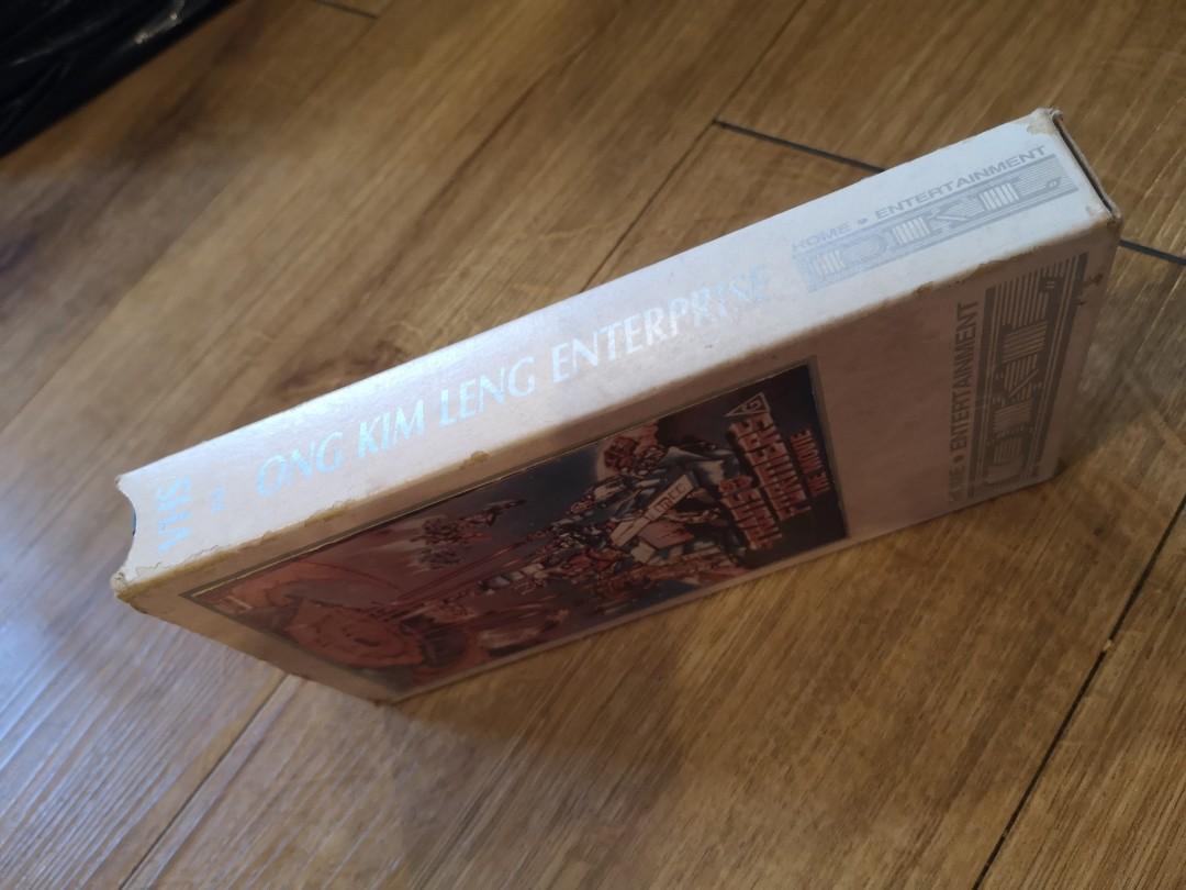 VHS Pal 80s Transformers The Movie Distributed by Ong Kim Leng ...