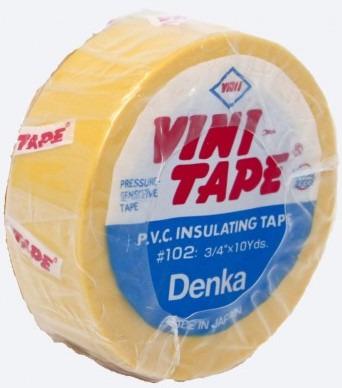 Vini-Tape PVC Insulating Tape 10 Yards Yellow (Denka), Hobbies & Toys ...