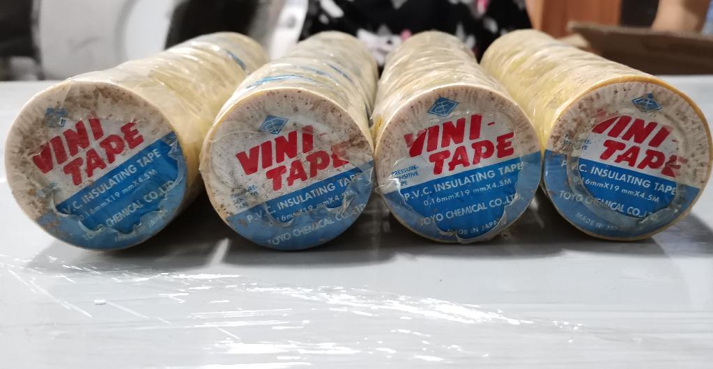 Vini-Tape PVC Insulating Tape 10 Yards Yellow (Denka), Hobbies & Toys ...
