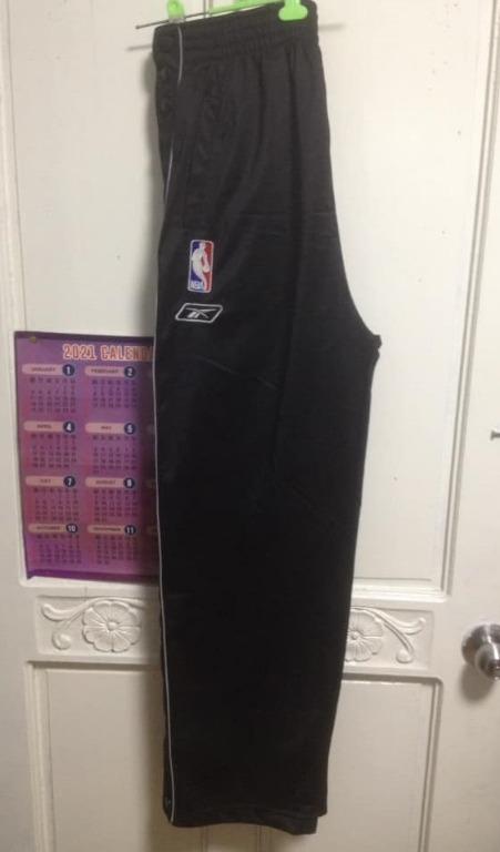 VINTAGE NBA TEAR away snap pants ,Reebok ...Size 32, Men's Fashion ...