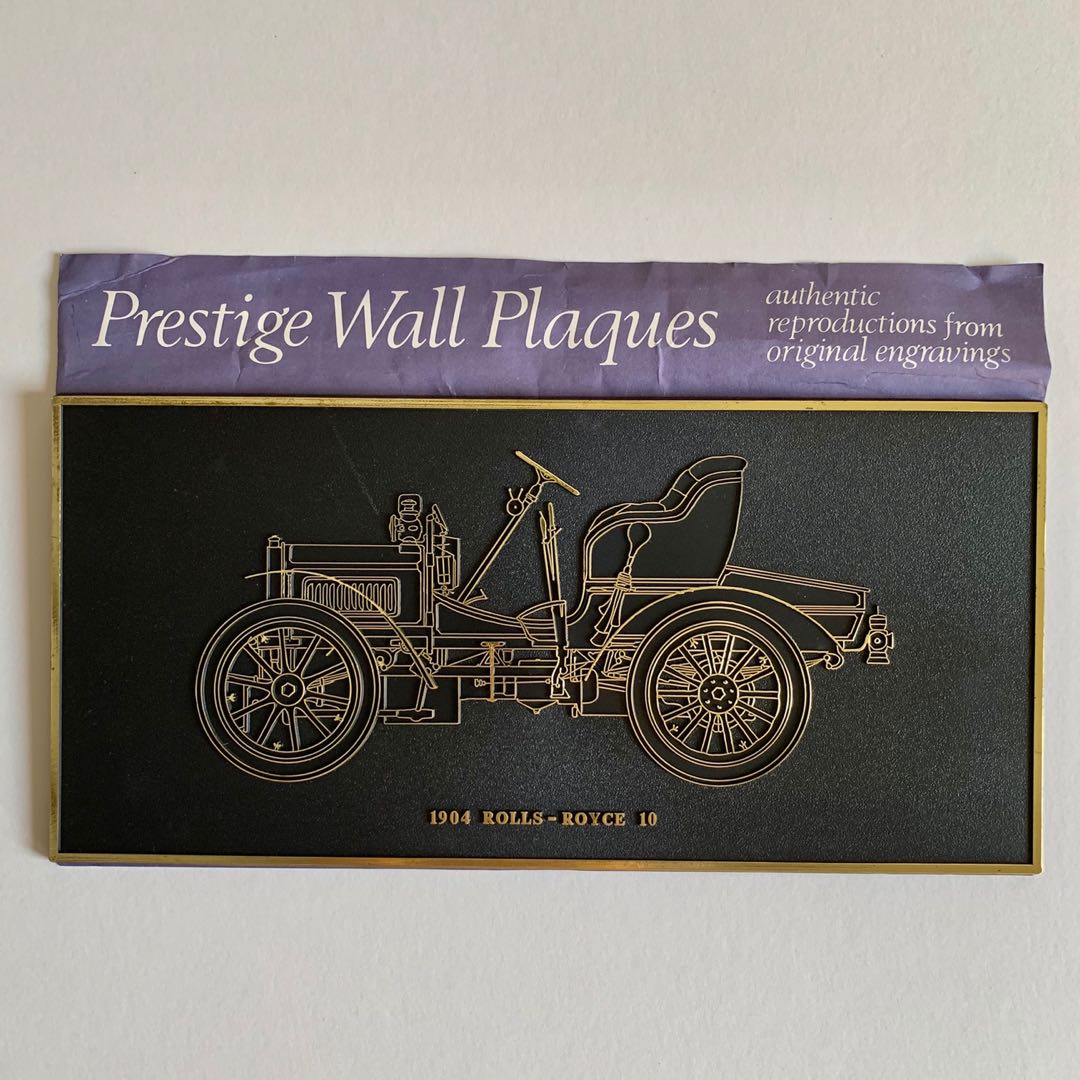 Vintage Prestige Wall Plaques, Hobbies & Toys, Memorabilia ...