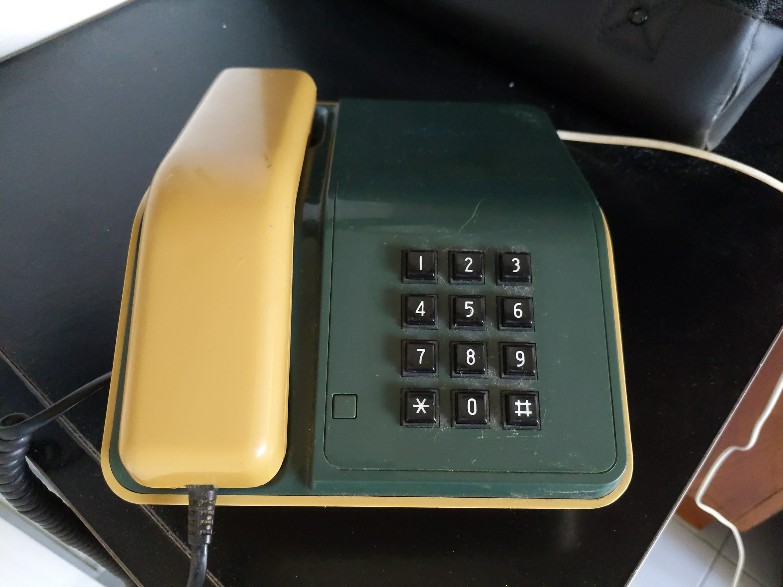 Vintage Telecoms push-button telephone, Hobbies & Toys, Memorabilia ...