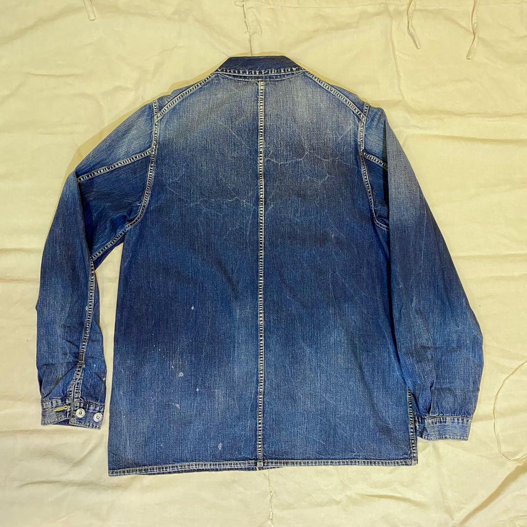 Visvim ICT SECTION GANG COVERALL DRY DENIM, Men's Fashion, Coats ...