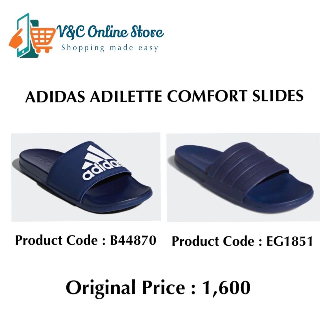 ADIDAS ADILETTE COMFORT SLIDES (Men’s), Men's Fashion, Footwear ...