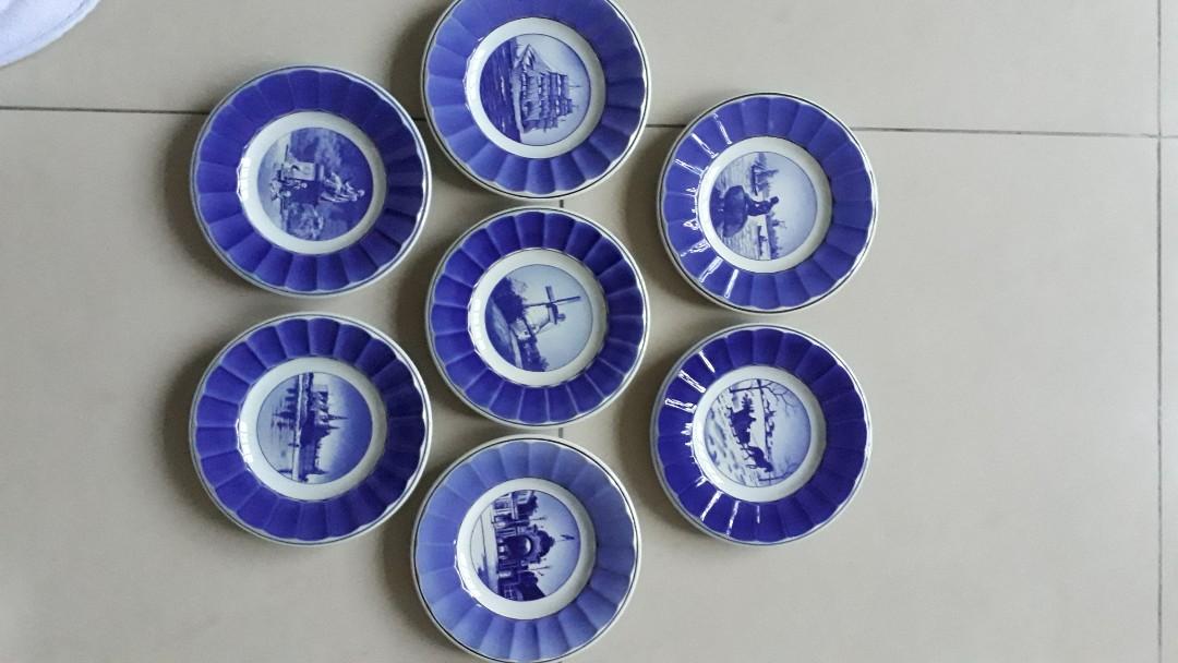 Antique porcelin plates, Furniture & Home Living, Kitchenware ...