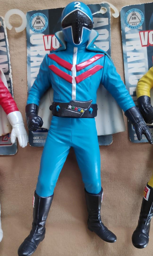 BANDAI Goranger (Star Rangers) Soft Vinyl Secret Squadron Goranger ...
