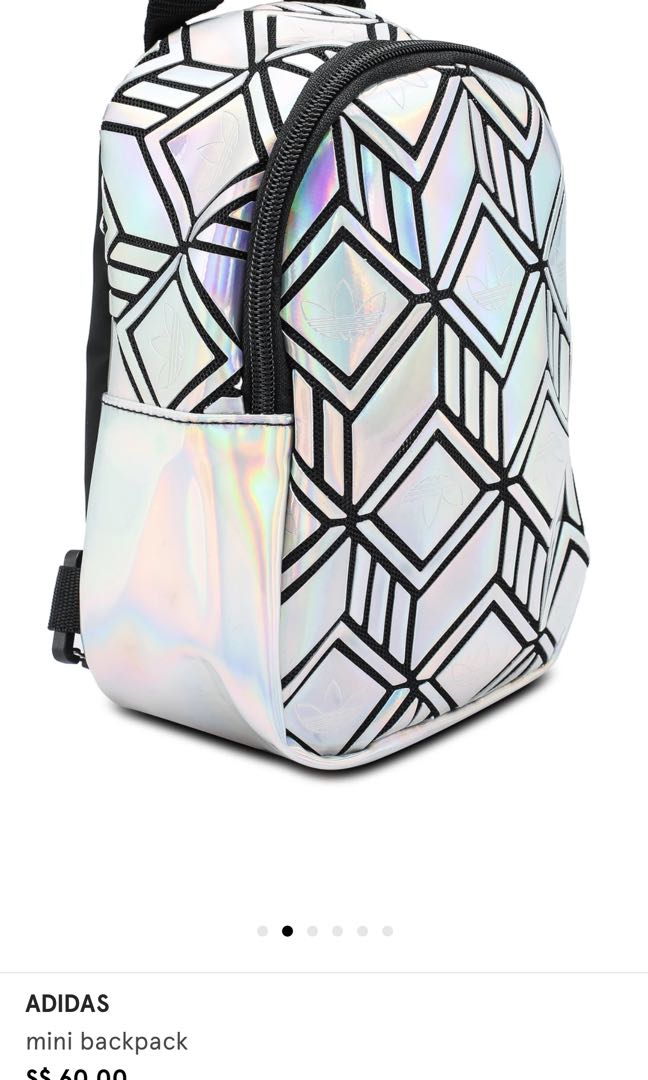 Brand new & Genuine Adidas Mini 3D geo backpack, Men's Fashion, Bags ...