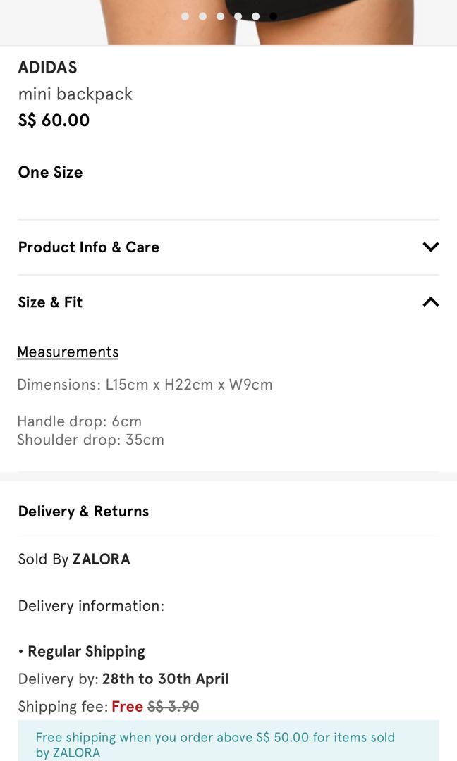 Brand new & Genuine Adidas Mini 3D geo backpack, Men's Fashion, Bags ...