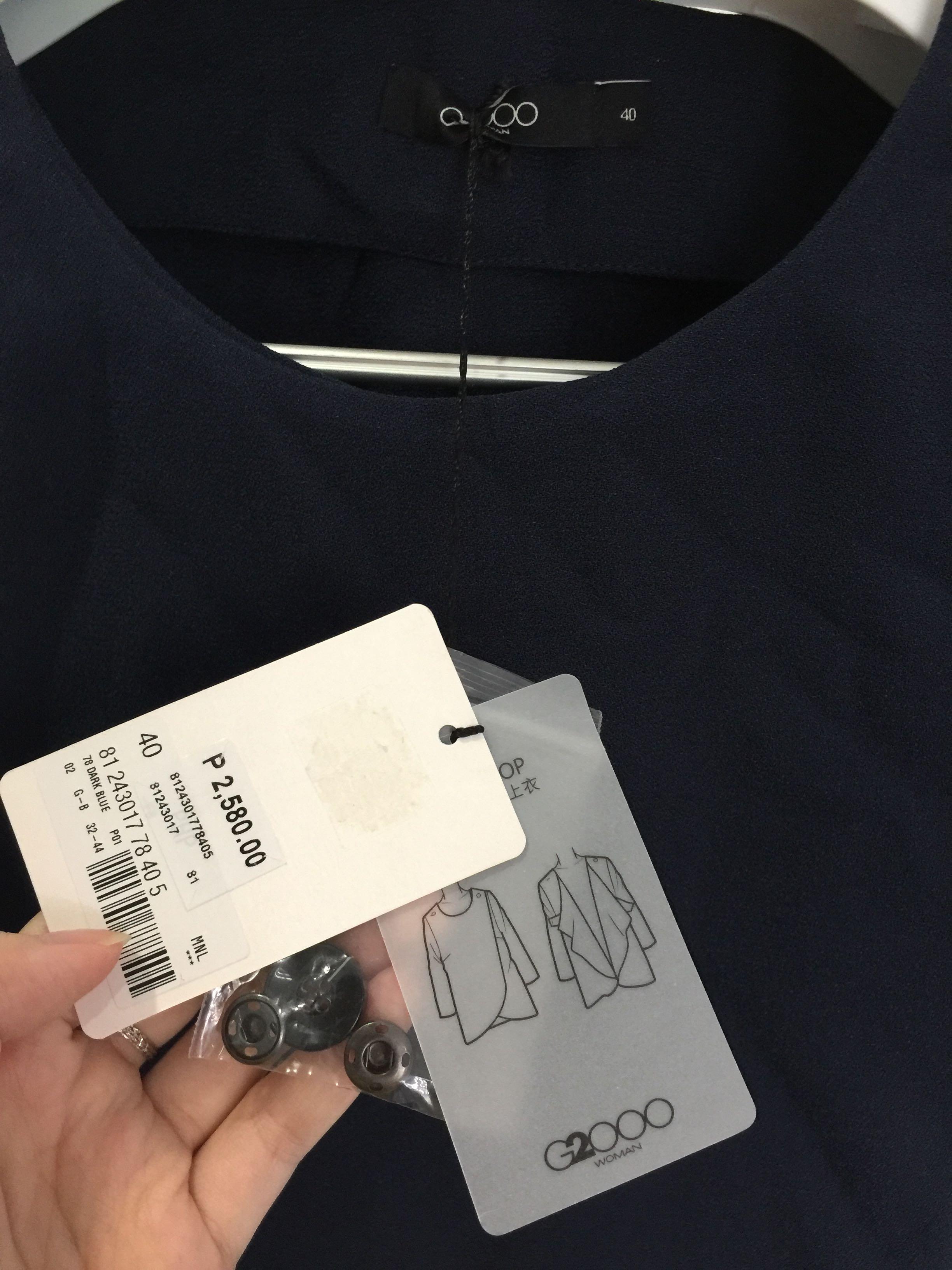 Brand New G2000 Two-Way Top, Women's Fashion, Tops, Blouses on Carousell