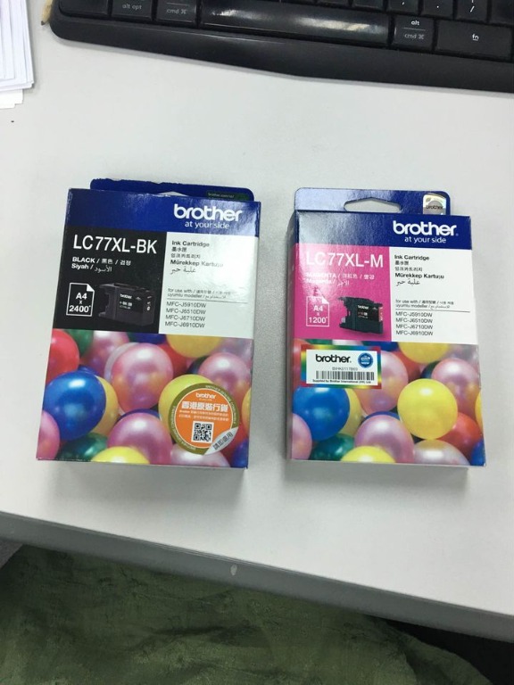 Brother Color ink box 墨盒 (LC 系列), 電腦＆科技, 打印機及影印機 - Carousell
