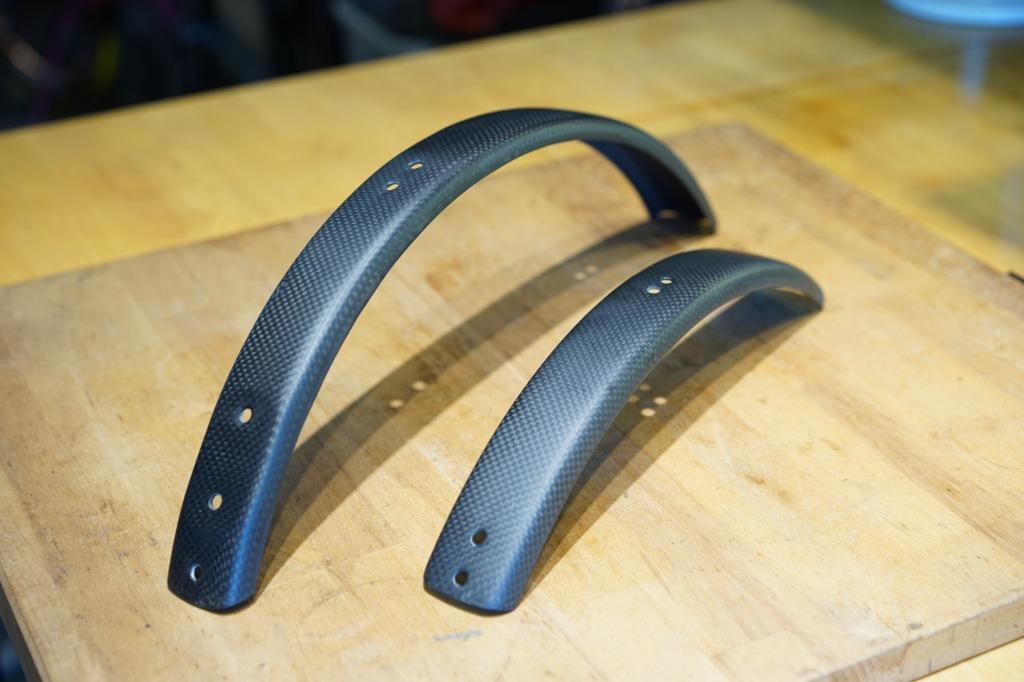 Carbon fenders for Brompton, Sports Equipment, Bicycles & Parts, Parts ...