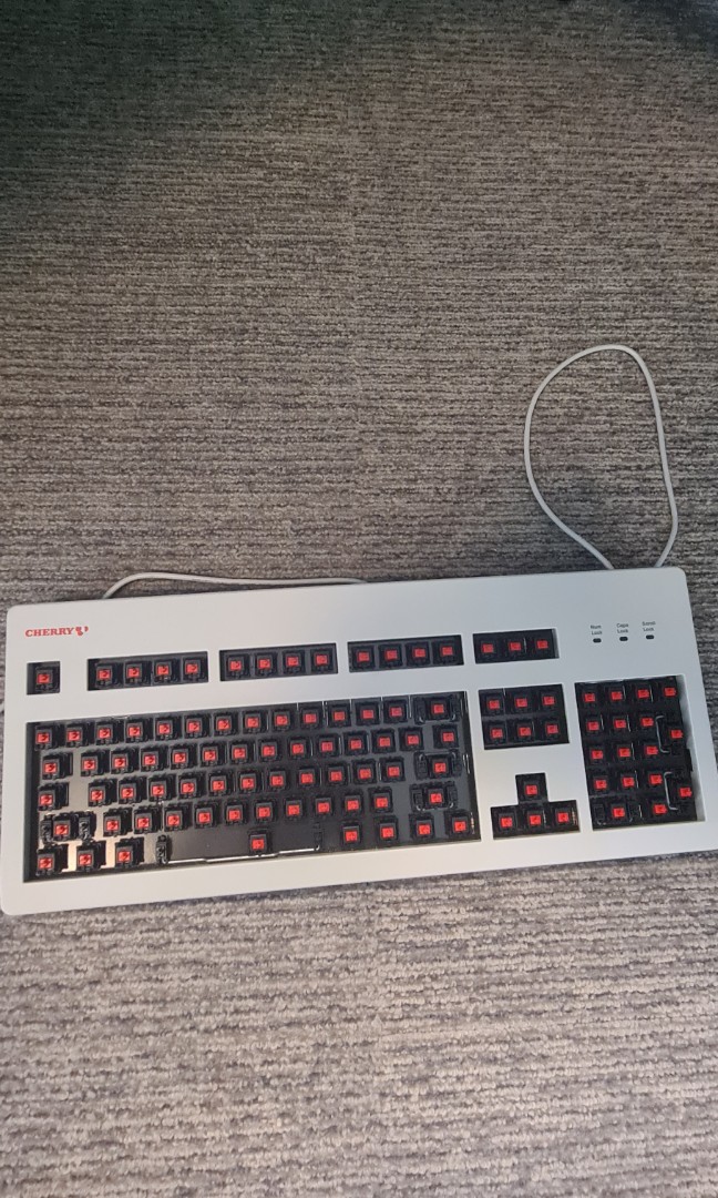 Cherry Keyboard, Computers & Tech, Parts & Accessories, Computer ...