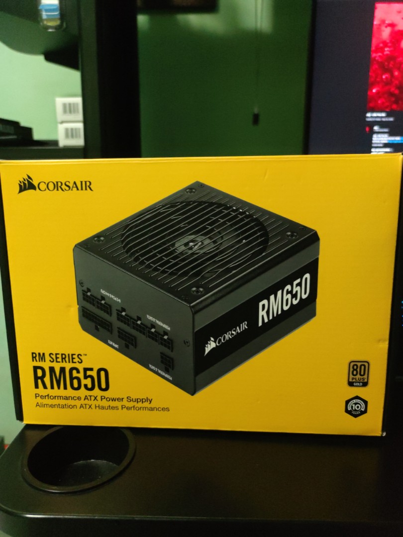 Corsair RM650, Computers & Tech, Parts & Accessories, Networking on ...