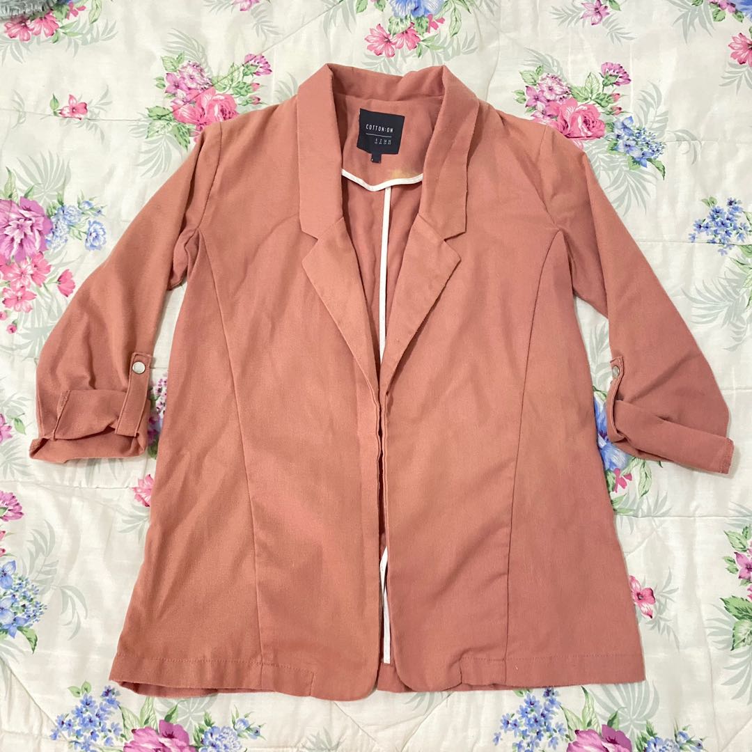 Cotton On Blazer/Topper, Women's Fashion, Coats, Jackets and Outerwear ...