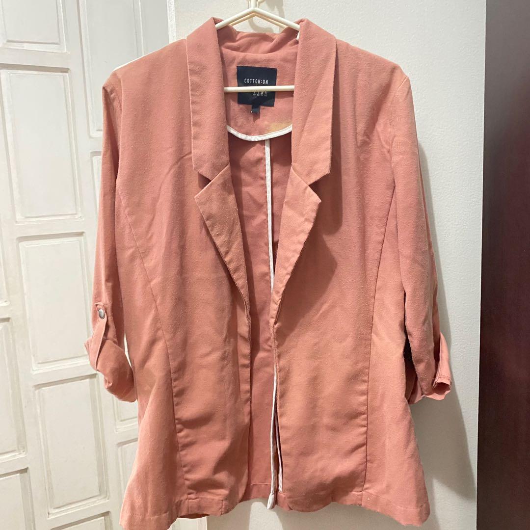 Cotton On Blazer/Topper, Women's Fashion, Coats, Jackets and Outerwear ...