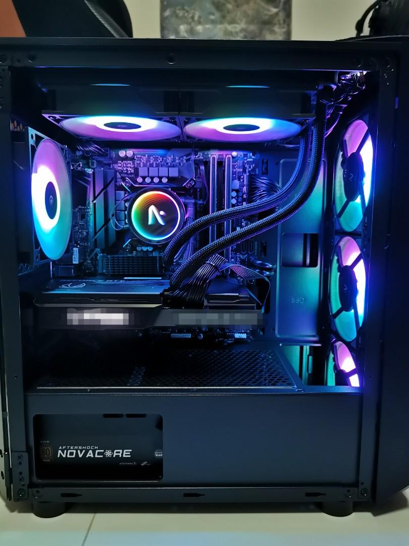 Desktop PC for work gaming intel 16gb ram intel i5 11600KF cpu rtx3060 ...