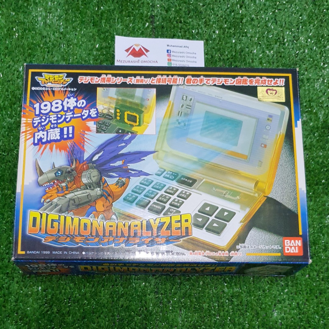 🎊PROMO🎊Digimon Analyzer Original Bandai, Hobbies & Toys, Toys & Games ...