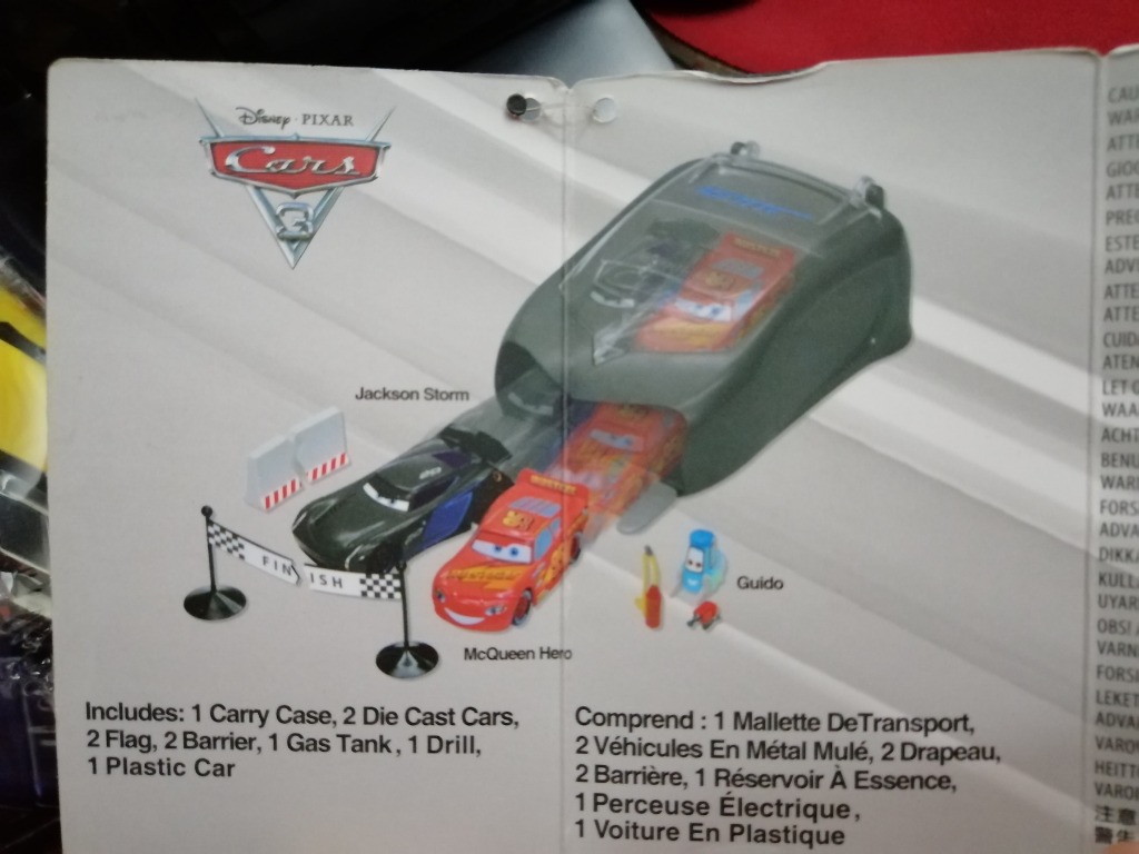 Disney Cars Cars 3 Pit Crew Launcher Playset, Hobbies & Toys, Toys ...