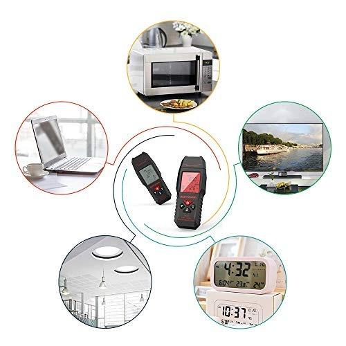 EMF Meter Meterk Electromagnetic Radiation Detector Digital LCD ...