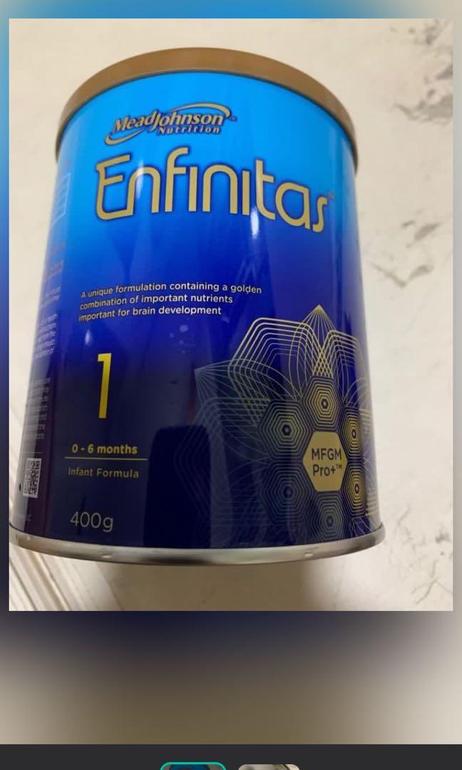 Enfinitas 1 一號奶粉, 兒童＆孕婦用品, 護理及餵哺, 護理及餵哺 - 母乳及奶瓶 - Carousell