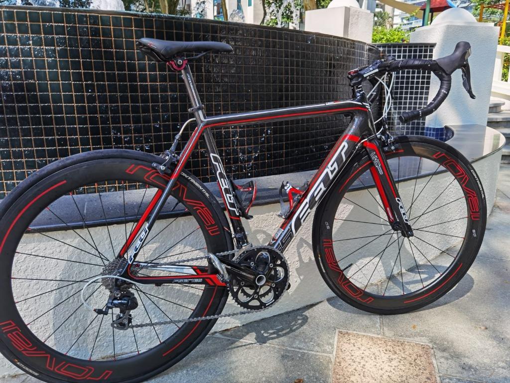 Felt F5 Carbon Frame Roadbike with Upgrades (Size 56), Sports Equipment ...