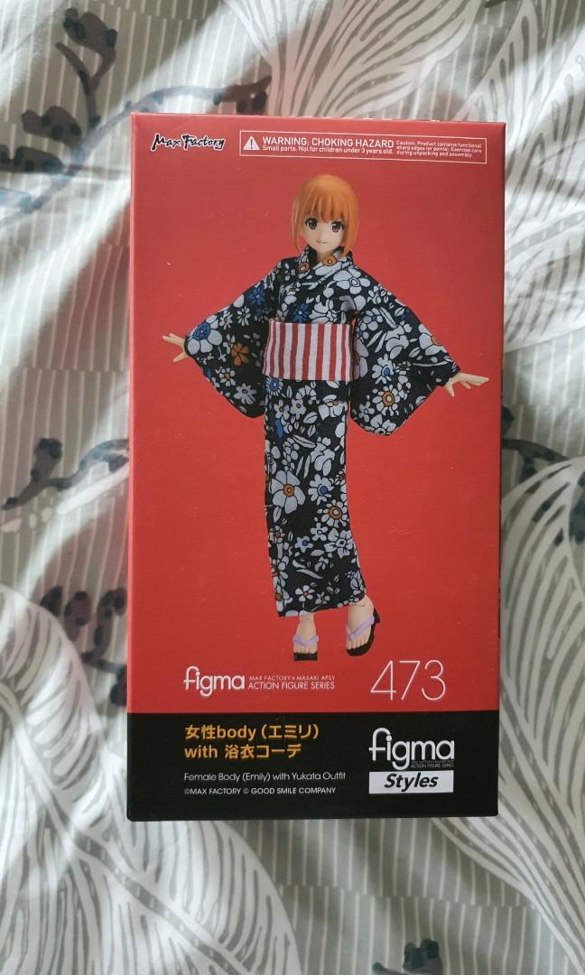 Figma Emily (Yukata version), Hobbies & Toys, Toys & Games on Carousell