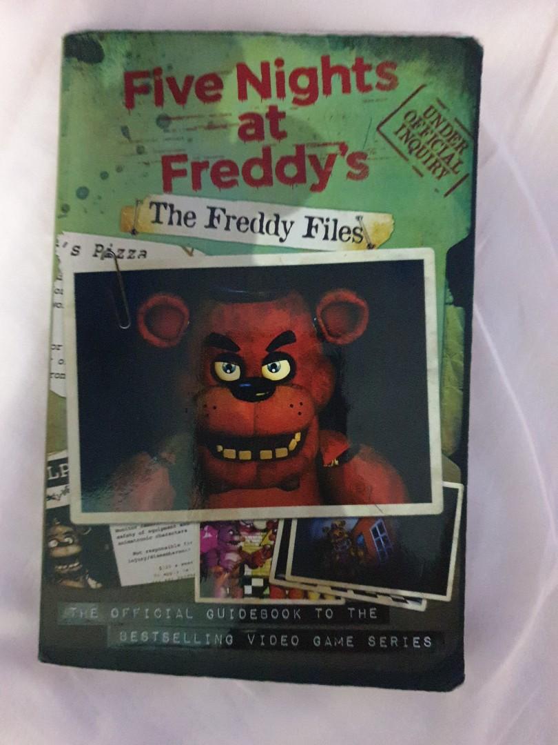 Freddy files book fnaf, Hobbies & Toys, Books & Magazines, Children's ...