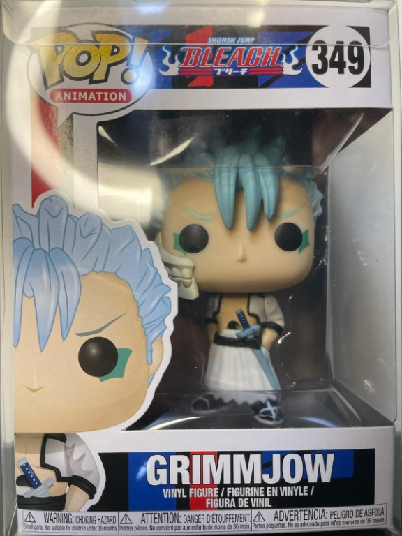 Funko Pop Animation : Bleach - Grimmjow (349), Hobbies & Toys, Toys ...