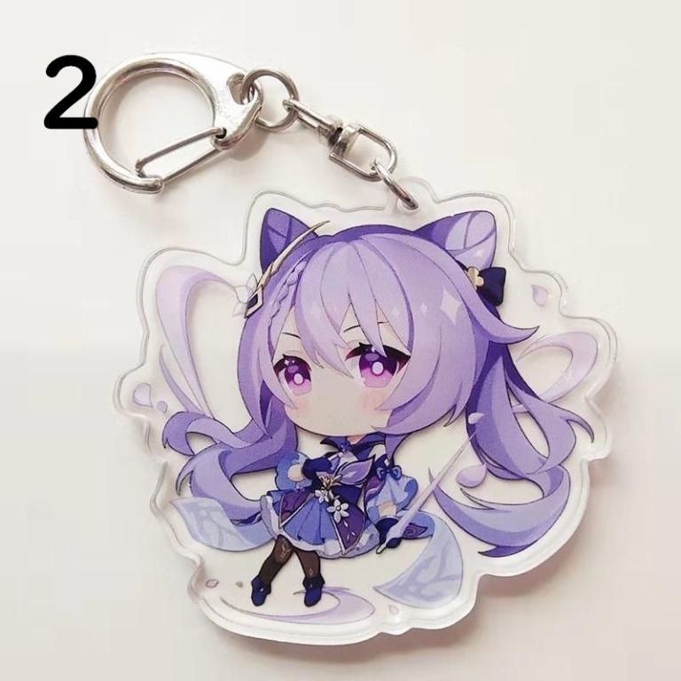 Genshin Impact Acrylic Keychain Keyring 6cm game genshin impact merch ...