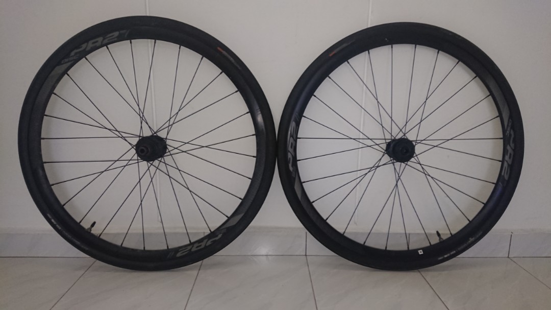 Giant PR-2 Disc wheelset, Sports Equipment, Bicycles & Parts, Parts ...