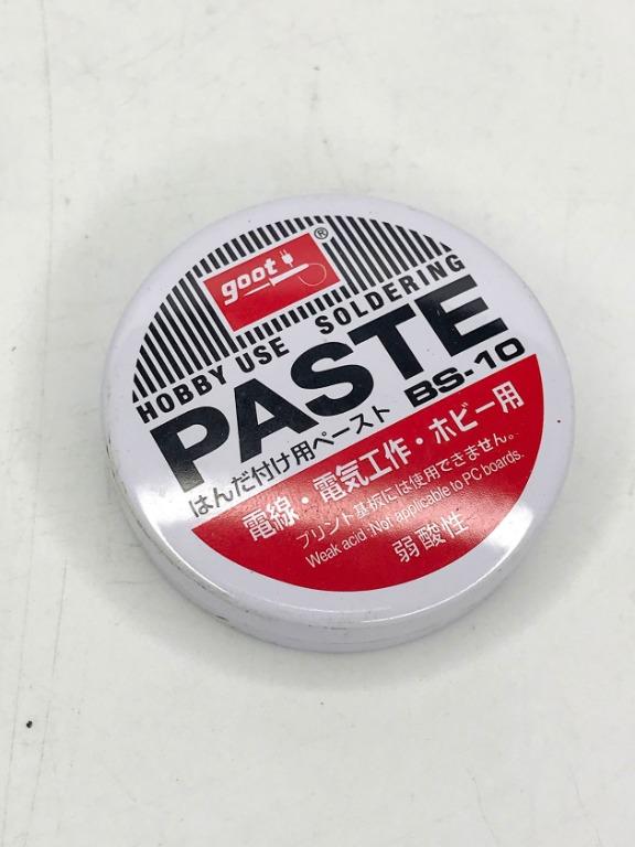 GOOT SOLDERING PASTE BS-10, 10 GRAMS, FOR HOBBY ELECTRICAL APPLICATION ...