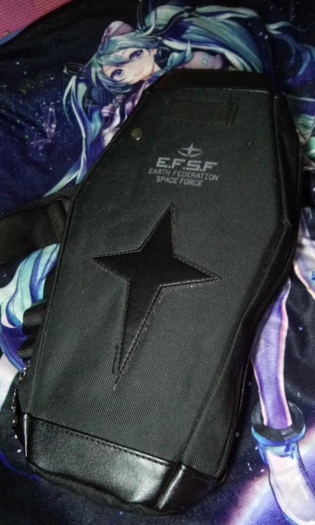 GUNDAM EFSF BODY BAG, Women's Fashion, Bags & Wallets, Cross-body Bags ...
