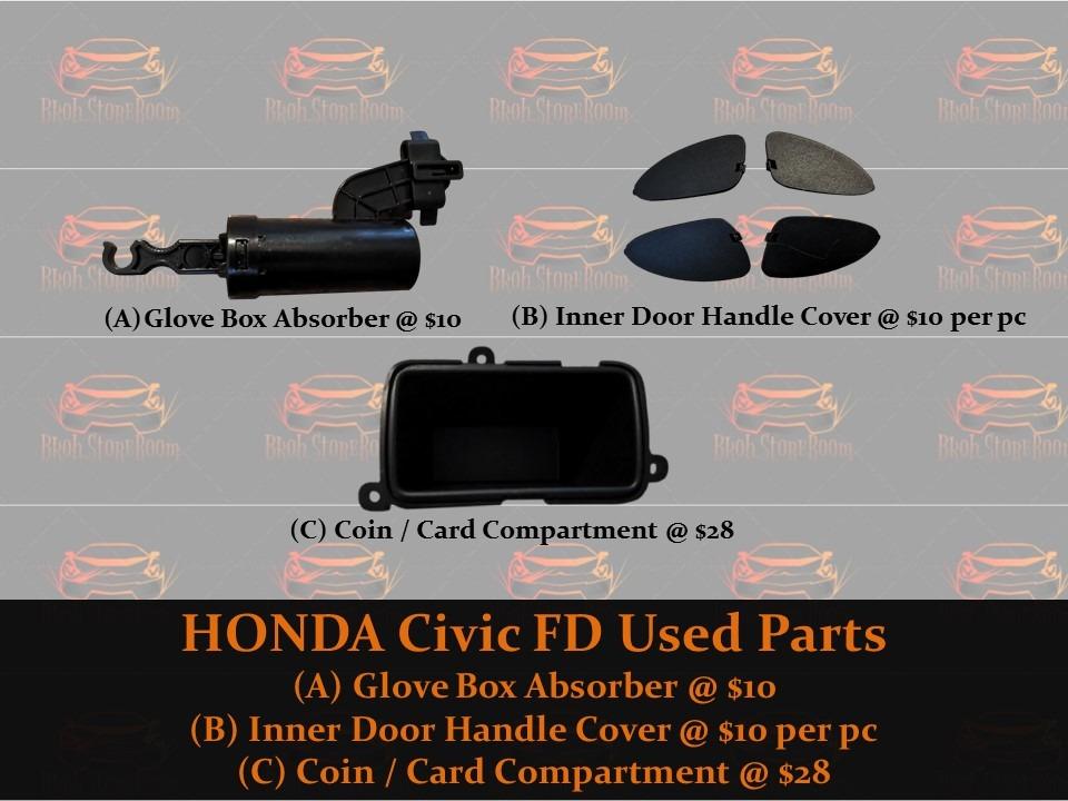 HONDA CIVIC FD1/FD2/FD3/FD4 door seal/ Dashboard Mat/ Boot Lip ...