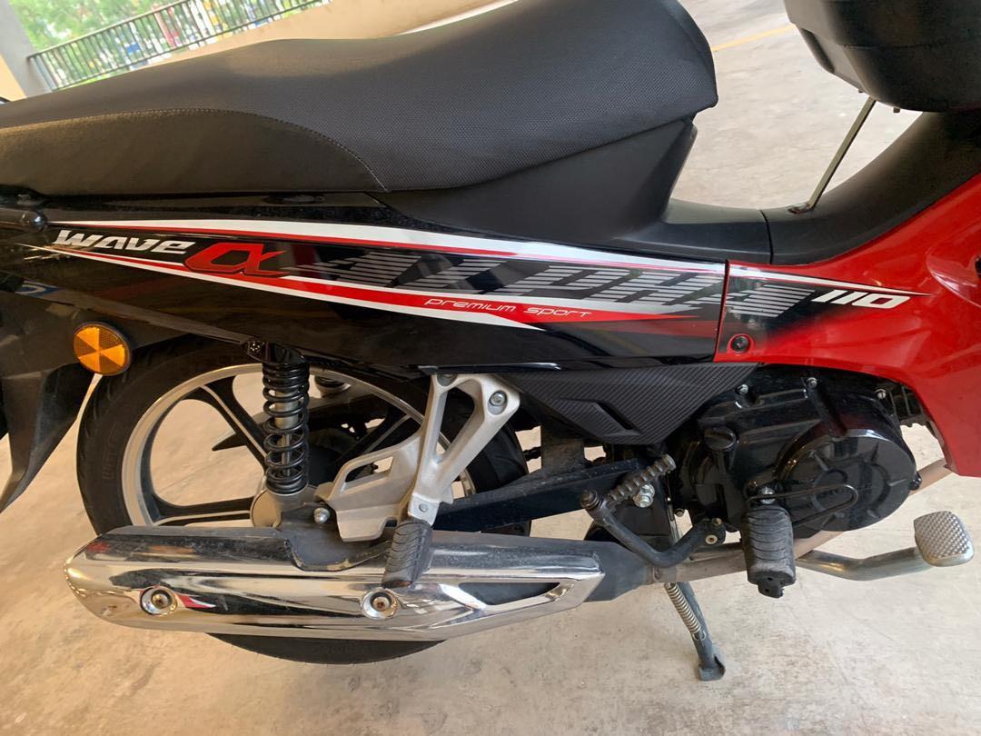 Honda Wave Alpha 110, Motorbikes on Carousell