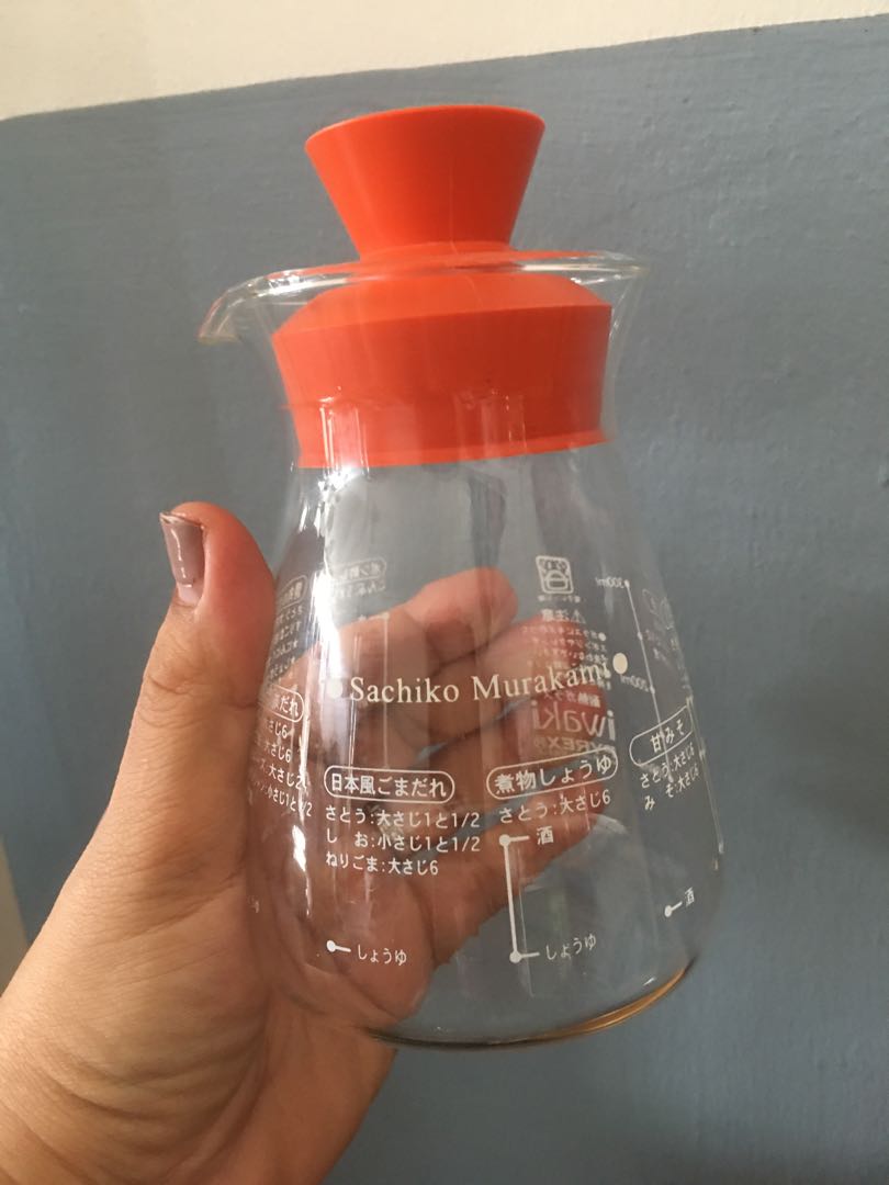 Iwaki Pyrex beaker/measuring glass, Furniture & Home Living ...