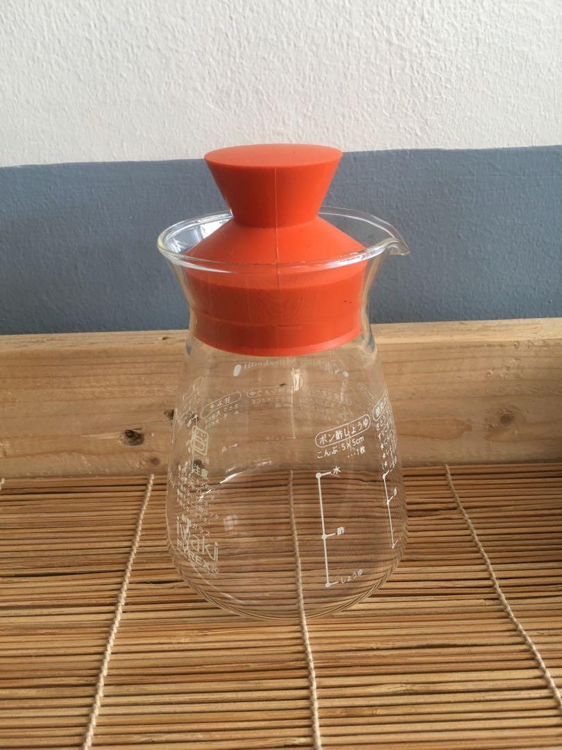 Iwaki Pyrex beaker/measuring glass, Furniture & Home Living ...