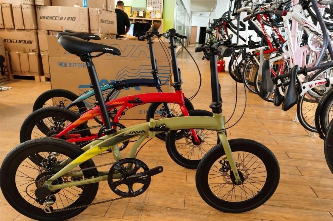JAVA ZELO V2 fold bike, Sports Equipment, Bicycles & Parts, Bicycles on ...