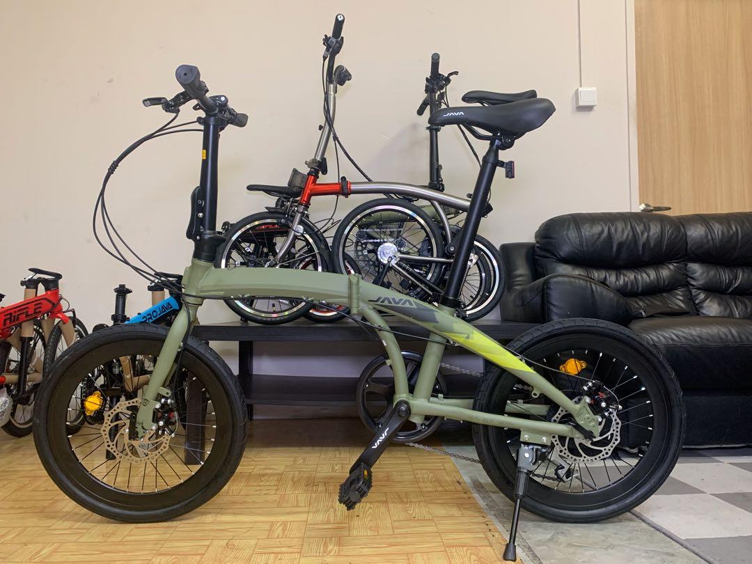 Java zelo v2 Shimano 7speed foldable bicycle bike 20inch, Sports ...