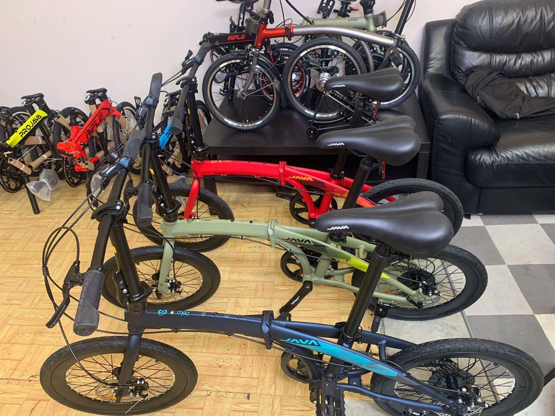 Java zelo v2 Shimano 7speed foldable bicycle bike 20inch, Sports ...