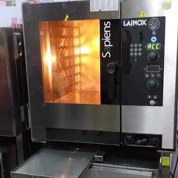 Lainox Sapiens gas type combination oven with toastmaster food warmer ...